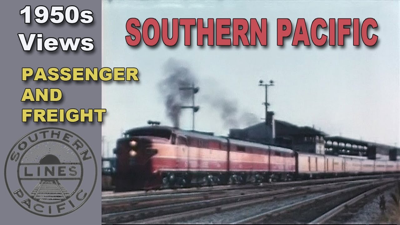 SOUTHERN PACIFIC'S HEAVYWEIGHT PASSENGER TRAINS - YouTube