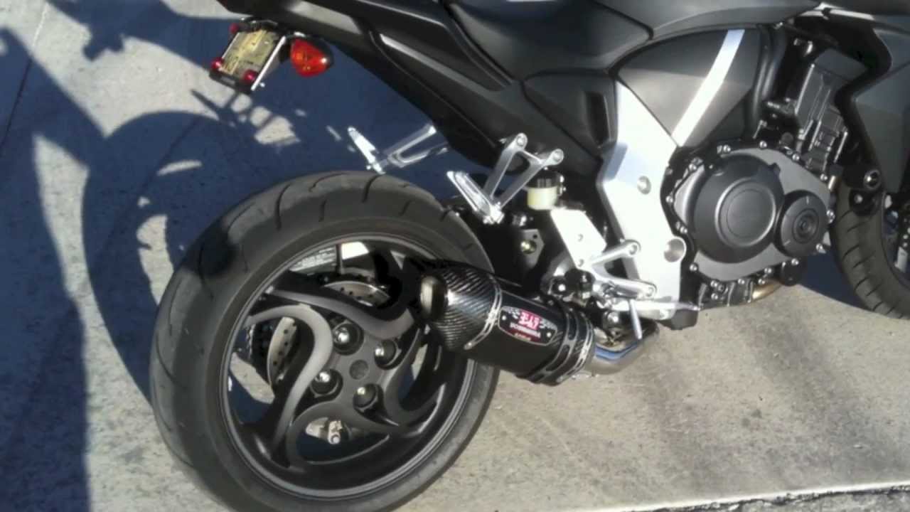 2012 CB1000R Yoshimura Exhaust - YouTube