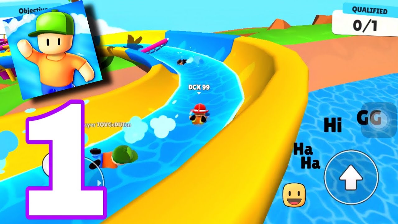 Stumble guys:Gameplay walkthrough Part-1 (iOS/Android) - YouTube