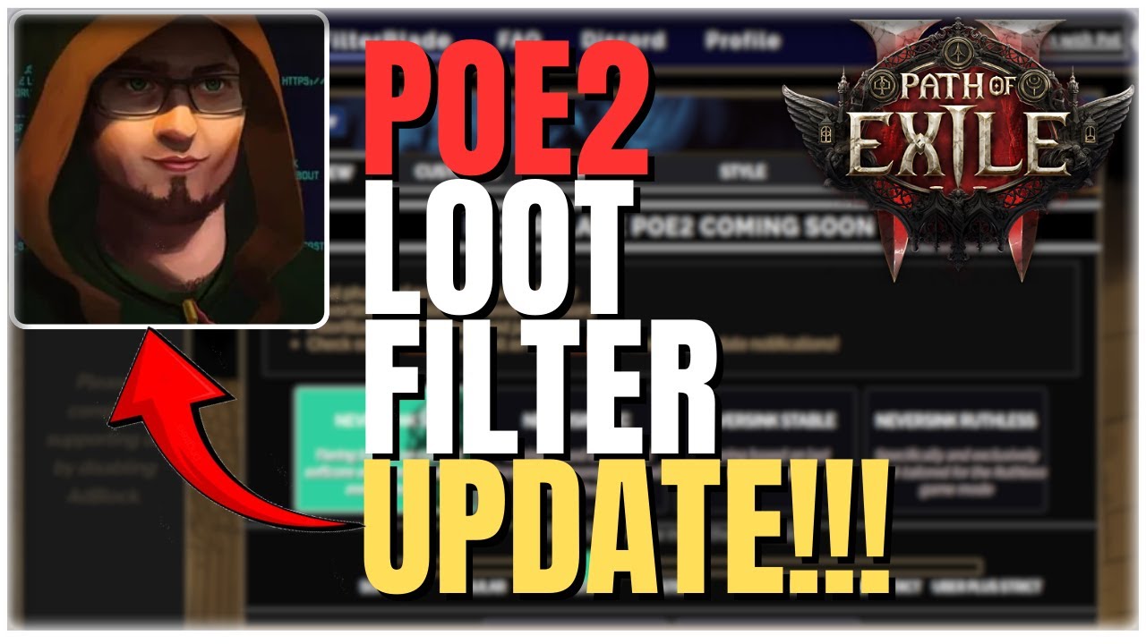 Path Of Exile 2 - Loot Filterblade / Neversink Update / Its Coming ...