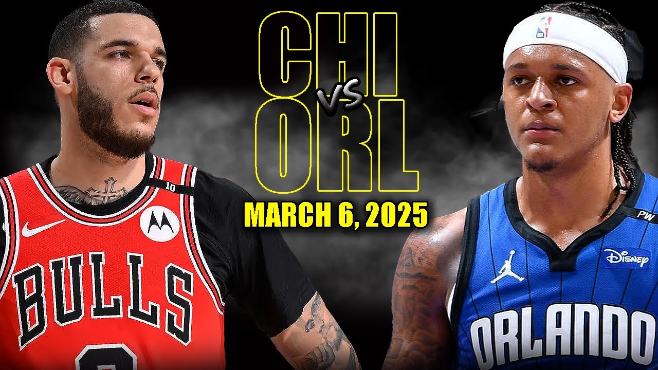 Chicago Bulls vs Orlando Magic Full Game Highlights - March 6, 2025 ...