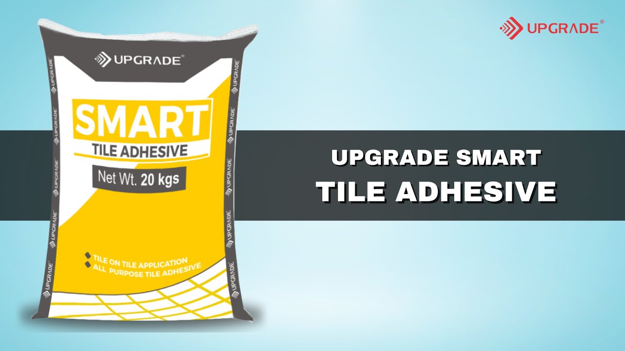 UPGRADE SMART TILE ADHESIVE | APPLICATION PROCESS - YouTube