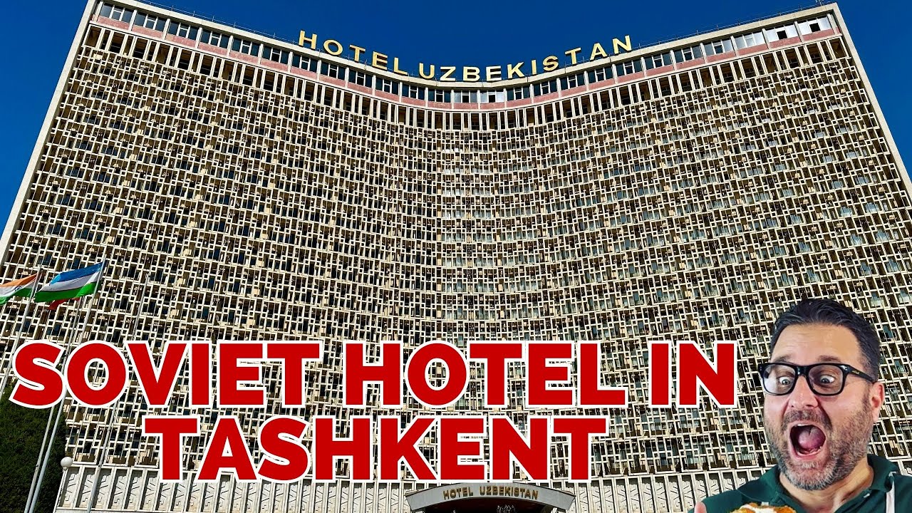 Buying My Own Air Conditioner in the Famous Soviet Hotel in Uzbekistan ...