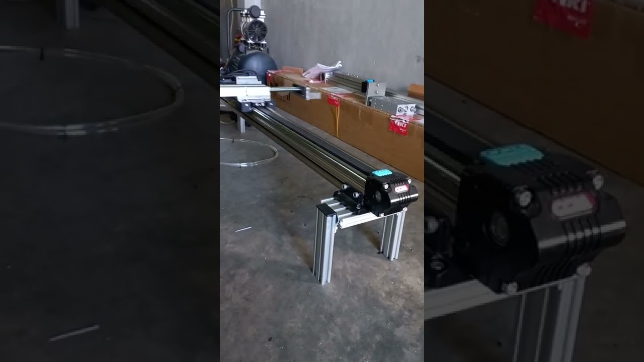 inkjet printer moving head system - YouTube