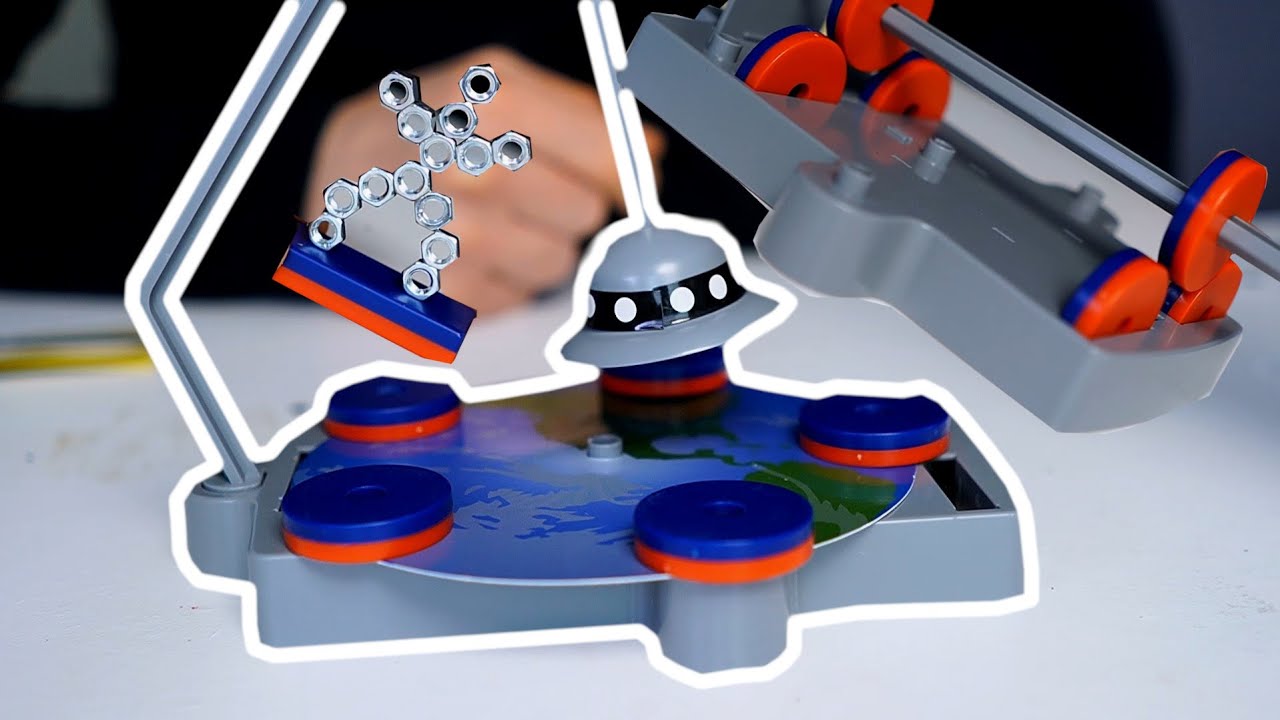 ASMR Magic Magnets (Levitation, dangling UFO...) - YouTube