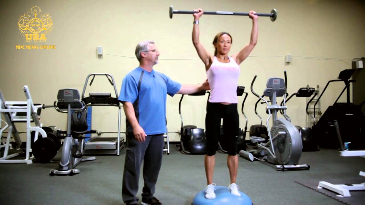 Oddo's Angle: Shoulder Tri-Set on Bosu Ball - YouTube