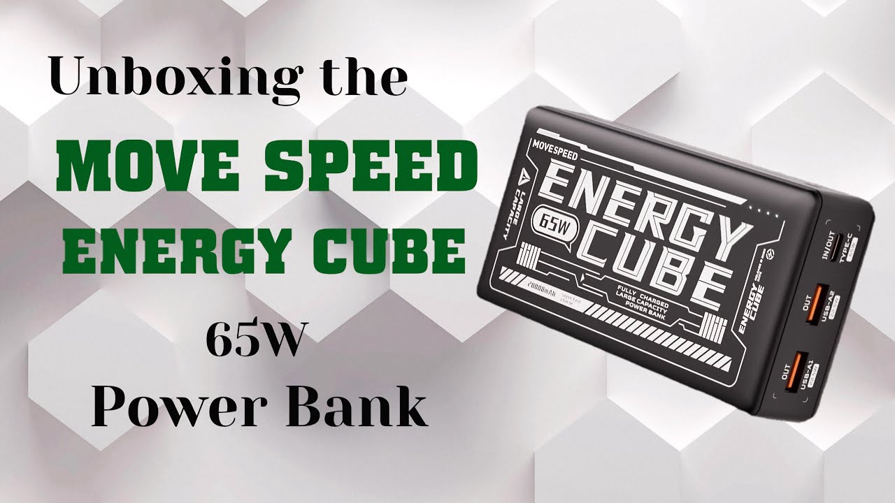 Experience The Movespeed Energy Cube 65w 20000mah Power Bank Unboxing And Review! #movespeed ...