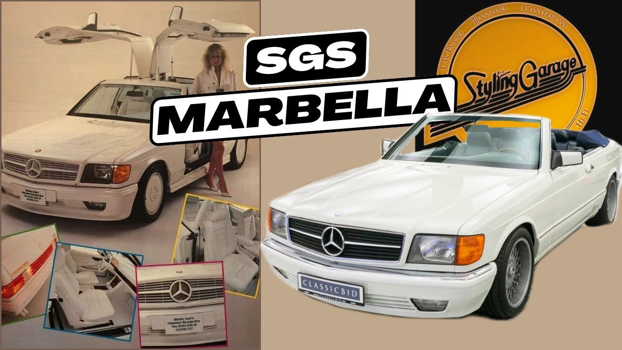 1985 Styling Garage Marbella Cabriolet / Mercedes-Benz C126 500SEC SGS ...