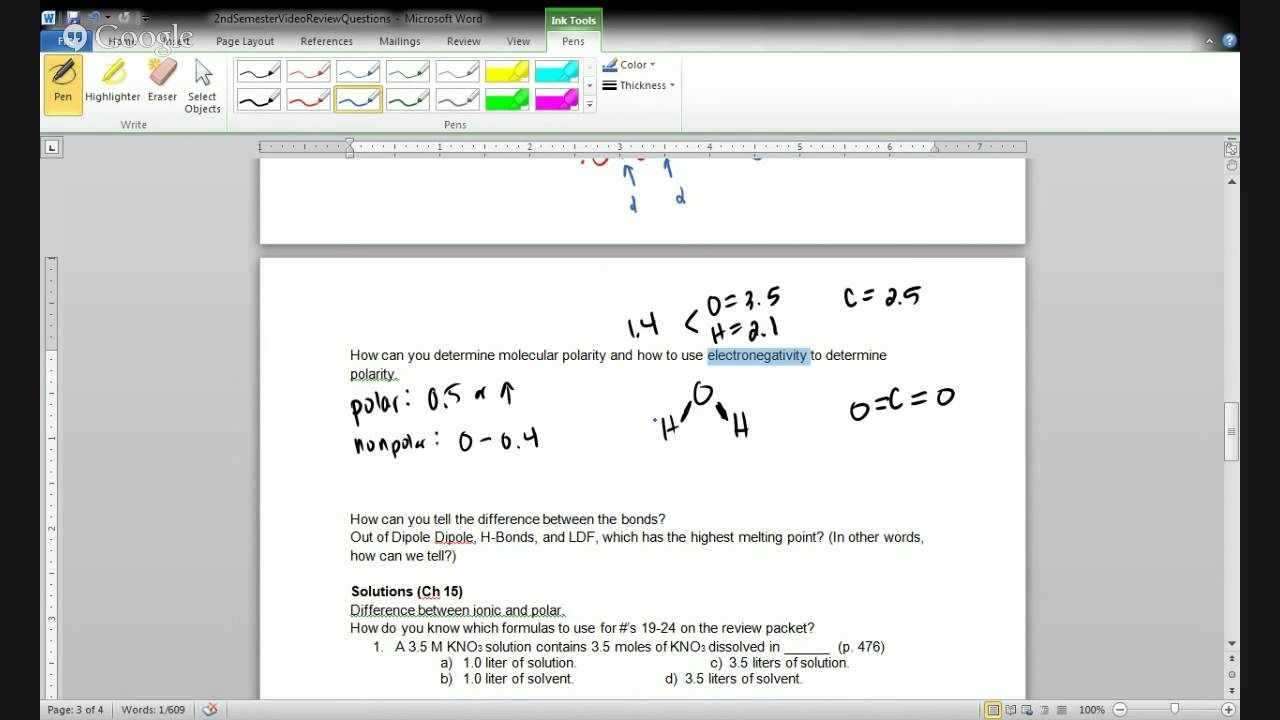 2nd Semester Final Exam Review - YouTube