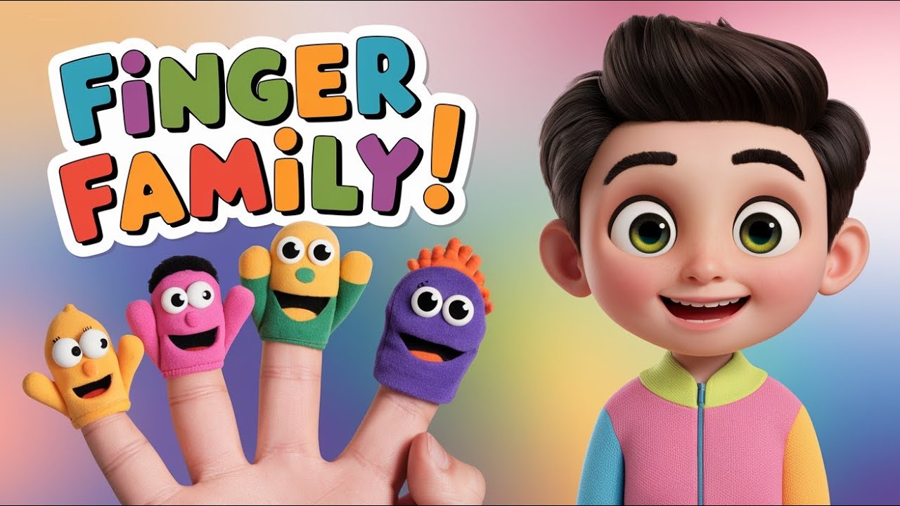 Finger Family | MOONTOON TV Nursery Rhymes & Kids Songs - YouTube