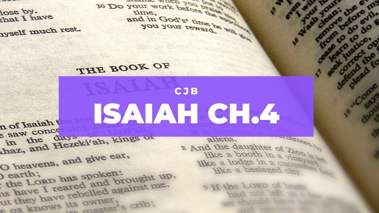 Isaiah Ch.4 [Audio Complete Jewish Bible] - YouTube