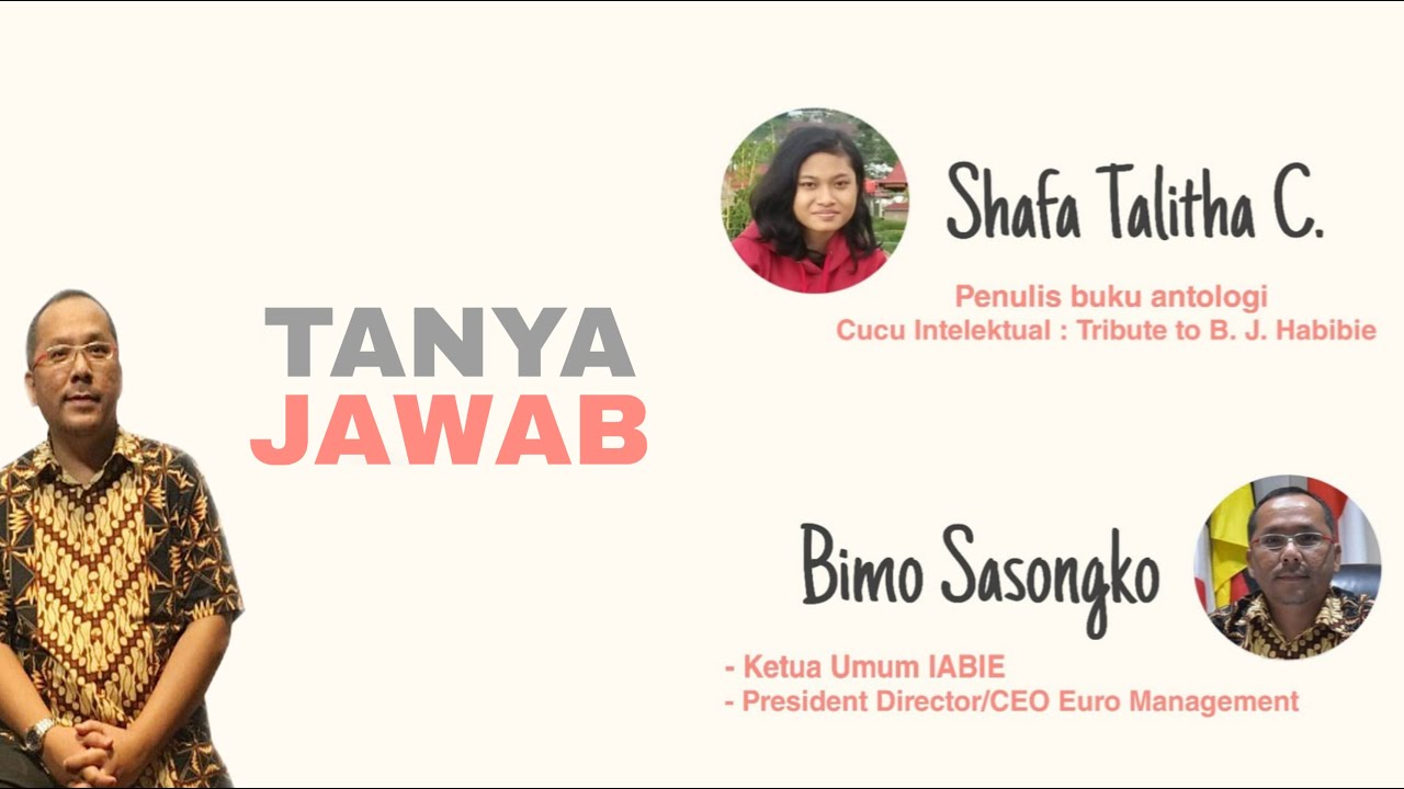 Live Instagram Tanya Jawab bersama Bimo Sasongko (Moderator: Shafa Talitha) - YouTube