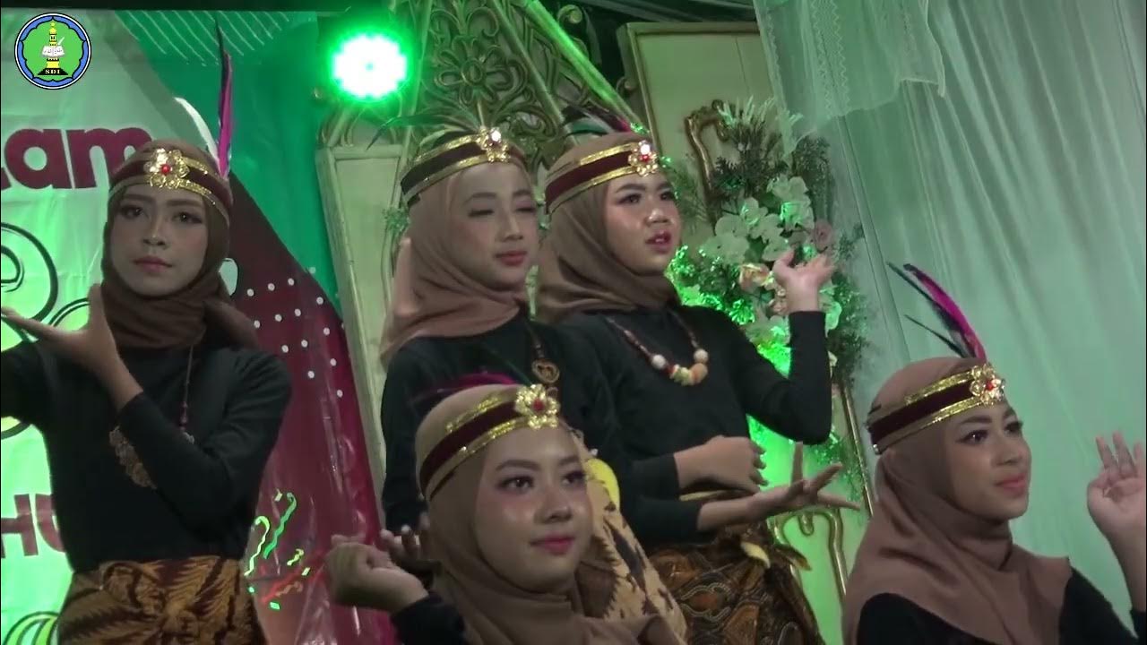 KELAS 6B TARI NUSANTARA KREASI || GEBYAR MALAM PENTAS SENI SD I MIFTAHUL HUDA - YouTube