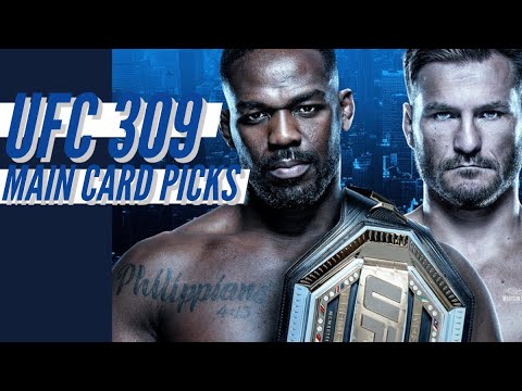 UFC 309 Main Card Picks and Predictions ... Jon is up for a dogfight v ...