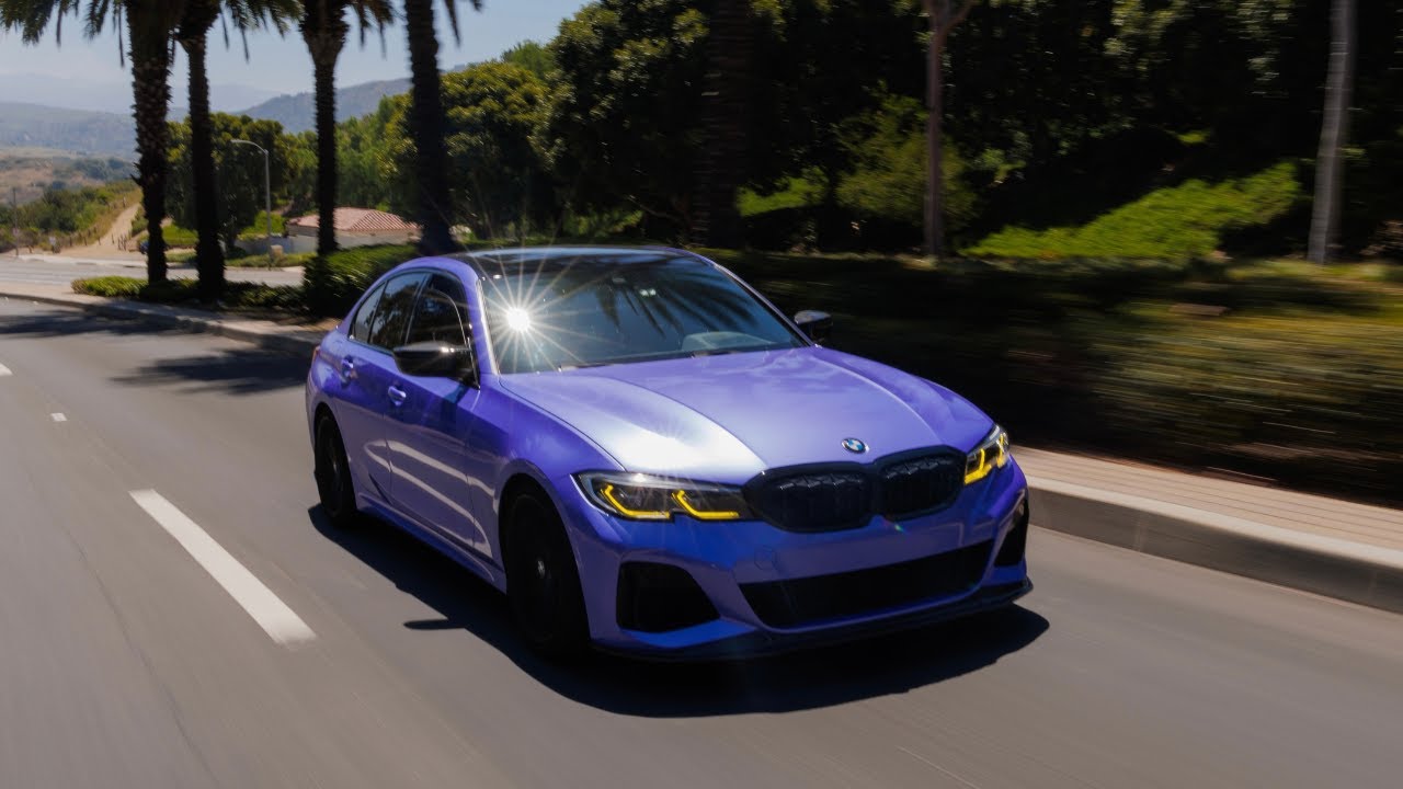 REVEALING THE WRAP ON MY M340I! - YouTube