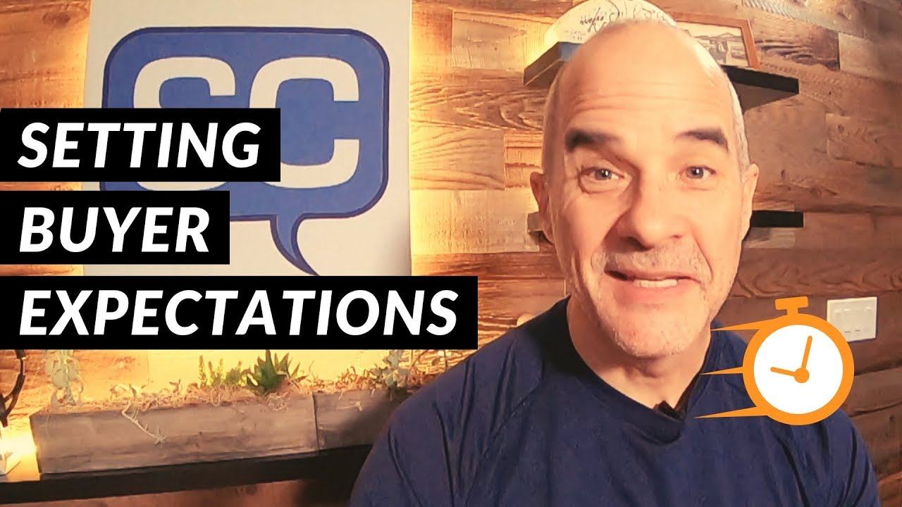 Setting Buyer Expectations in Sales | 5 Minute Sales Training - YouTube