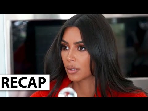 Kim Kardashian Wears Diapers To Baby Bar Exam - KUWTK Recap