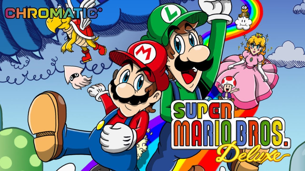 [ModRetro Chromatic] Super Mario Bros. Deluxe [GBC] - YouTube