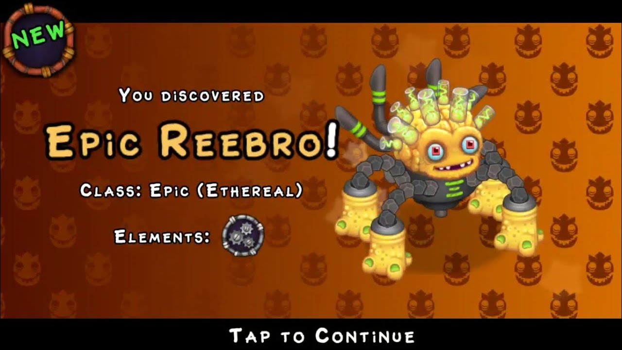 How to breed Epic Reebro on Ethereal island - YouTube