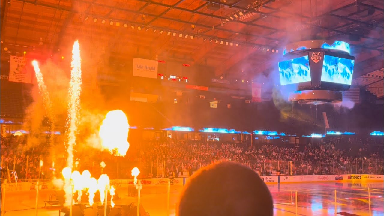 Calder Cup Finals Game 1 Intro - Springfield Thunderbirds vs Chicago ...