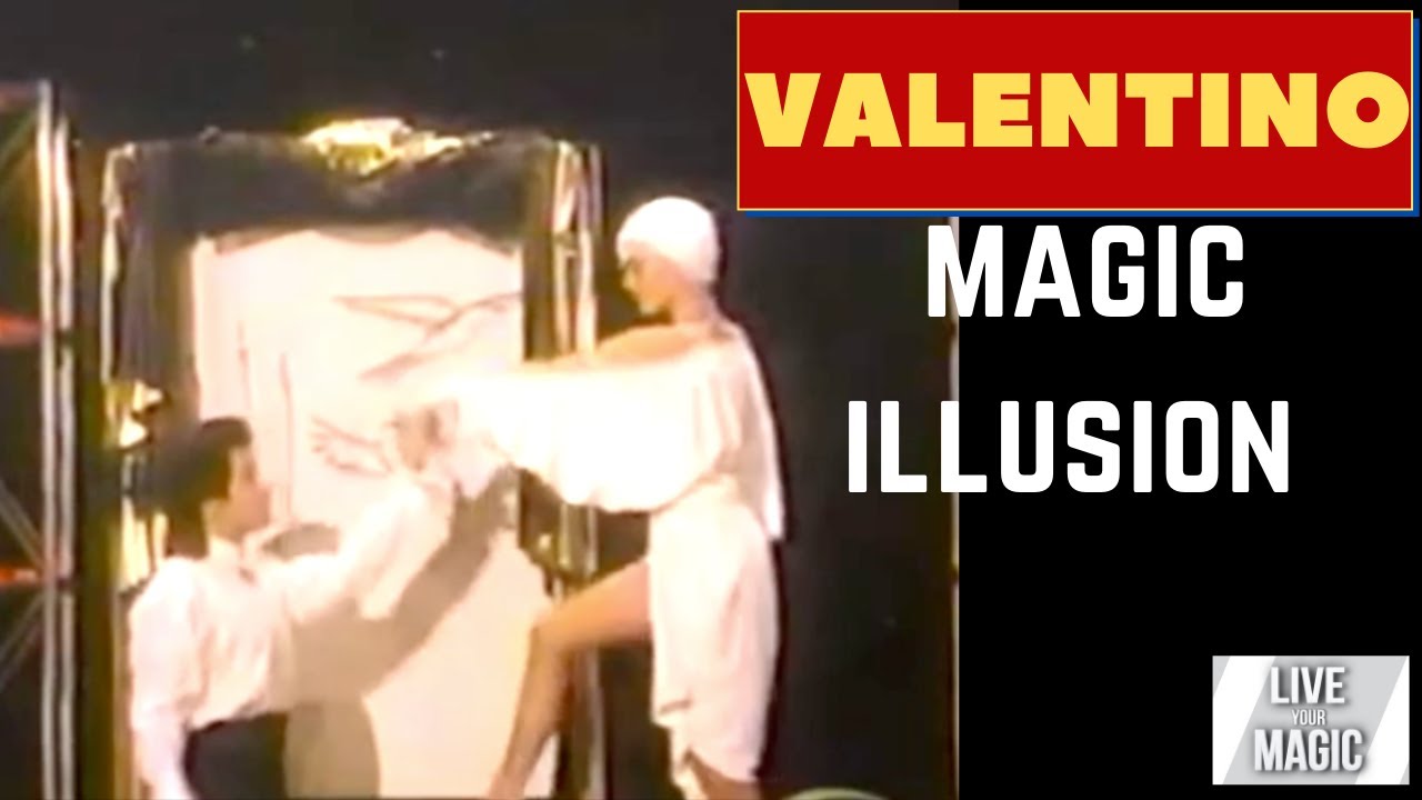 Magician Valentino magic illusion - YouTube
