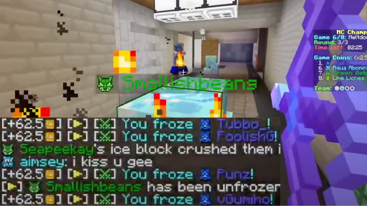 Grian's 1v4 in MCC 26 Meltdown - YouTube