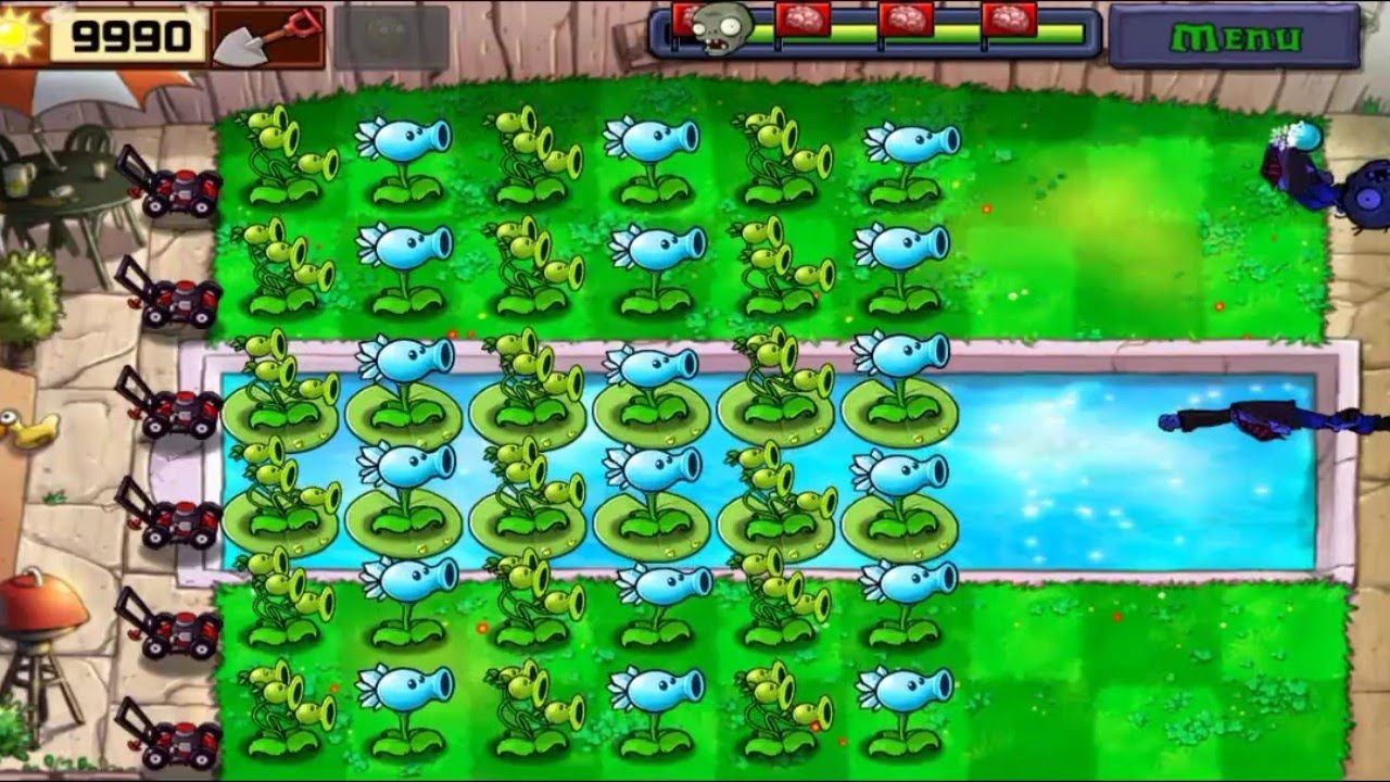 Plants vs Zombies - Mini Games : Zombie Nimble Zombie Quick Gameplay ...