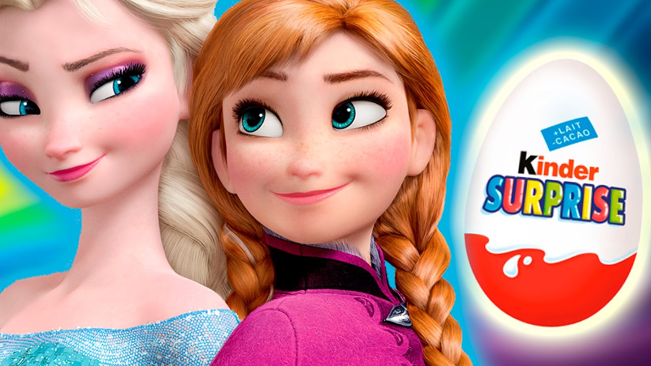 Frozen Disney movie video How to play with Anna & Elsa surprise ...