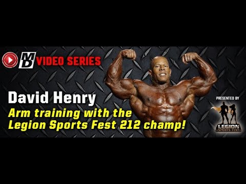 2019 LEGION SPORTS FEST - DAVID HENRY TRAINING - YouTube