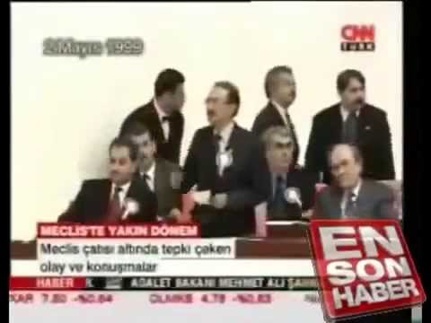 Bülent Ecevit'ten Başörtülü Vekil Merve Kavakçı'ya; ''Bu Hanıma Haddini Bildiriniz'' çağrısı.!