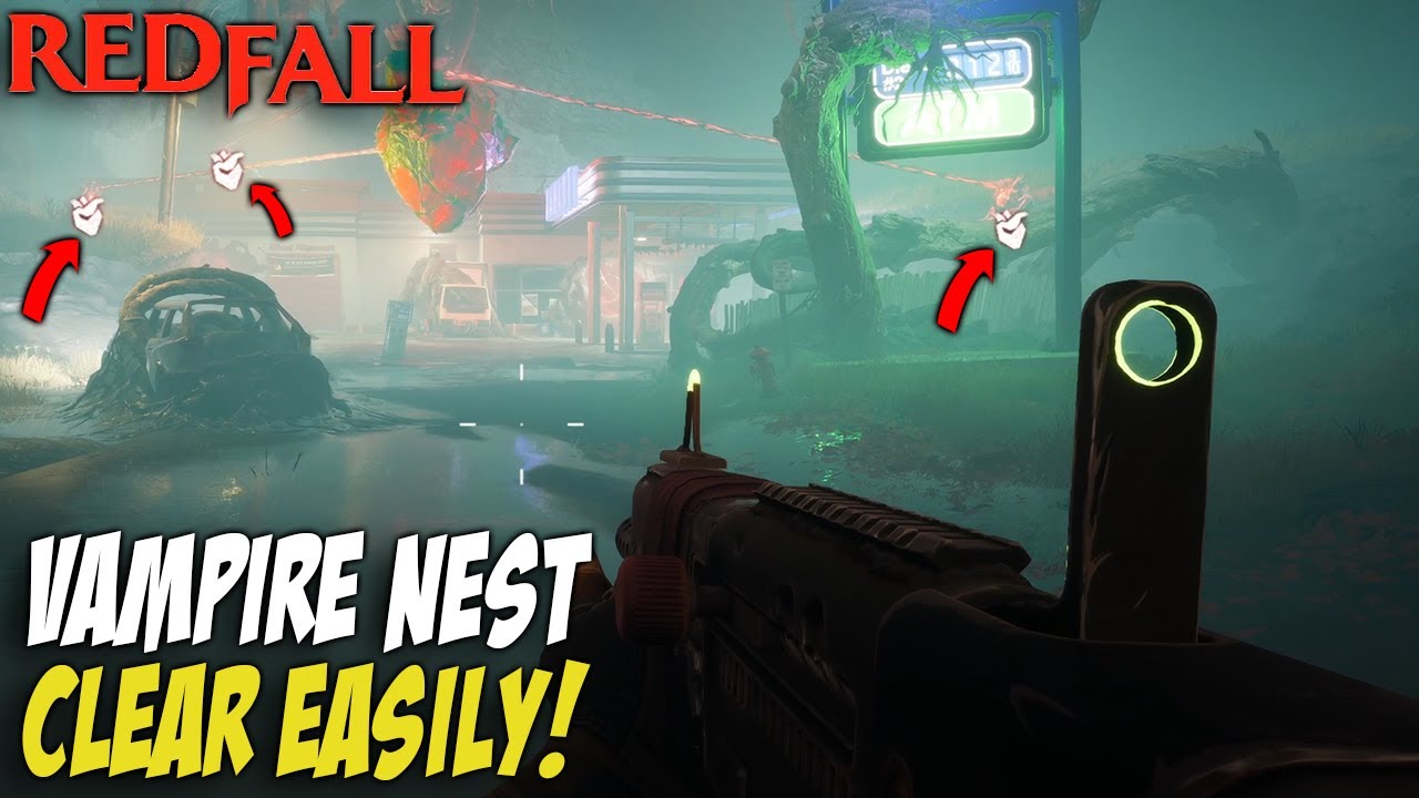 REDFALL VAMPIRE NEST are easy! - YouTube