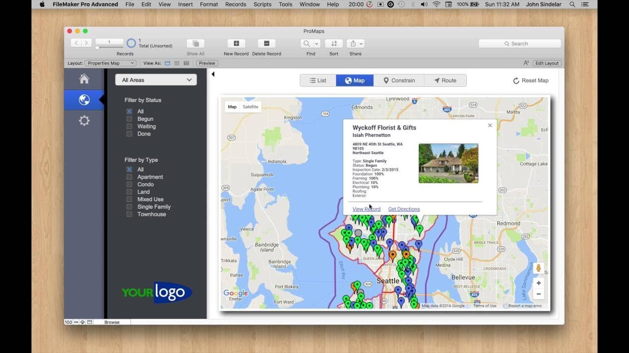 ProMaps Overview: Google Maps for FileMaker - YouTube