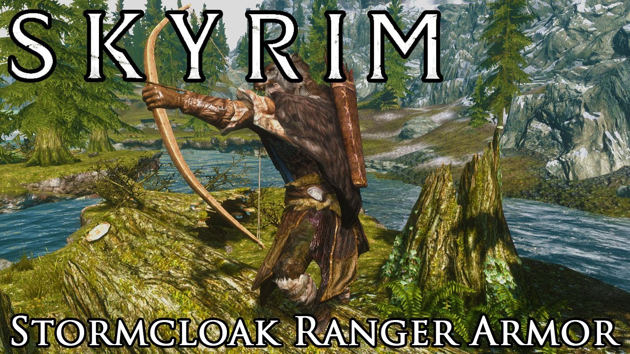 Skyrim Mod Spotlight: Stormcloak Ranger Armor - YouTube