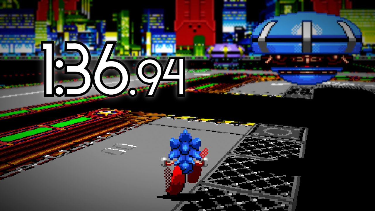 Sonic CD Restored - Special Stage Rush (All UFOs) in 1:36.94 - YouTube