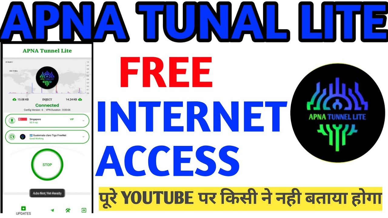 Apna Tunnel Lite App Kaise Use kare | How To Use Apna Tunnel - YouTube