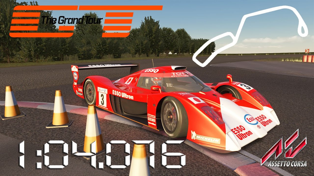 Assetto Corsa - 1999 Toyota GT-One - The Grand Tour EbolaDrome Lap ...