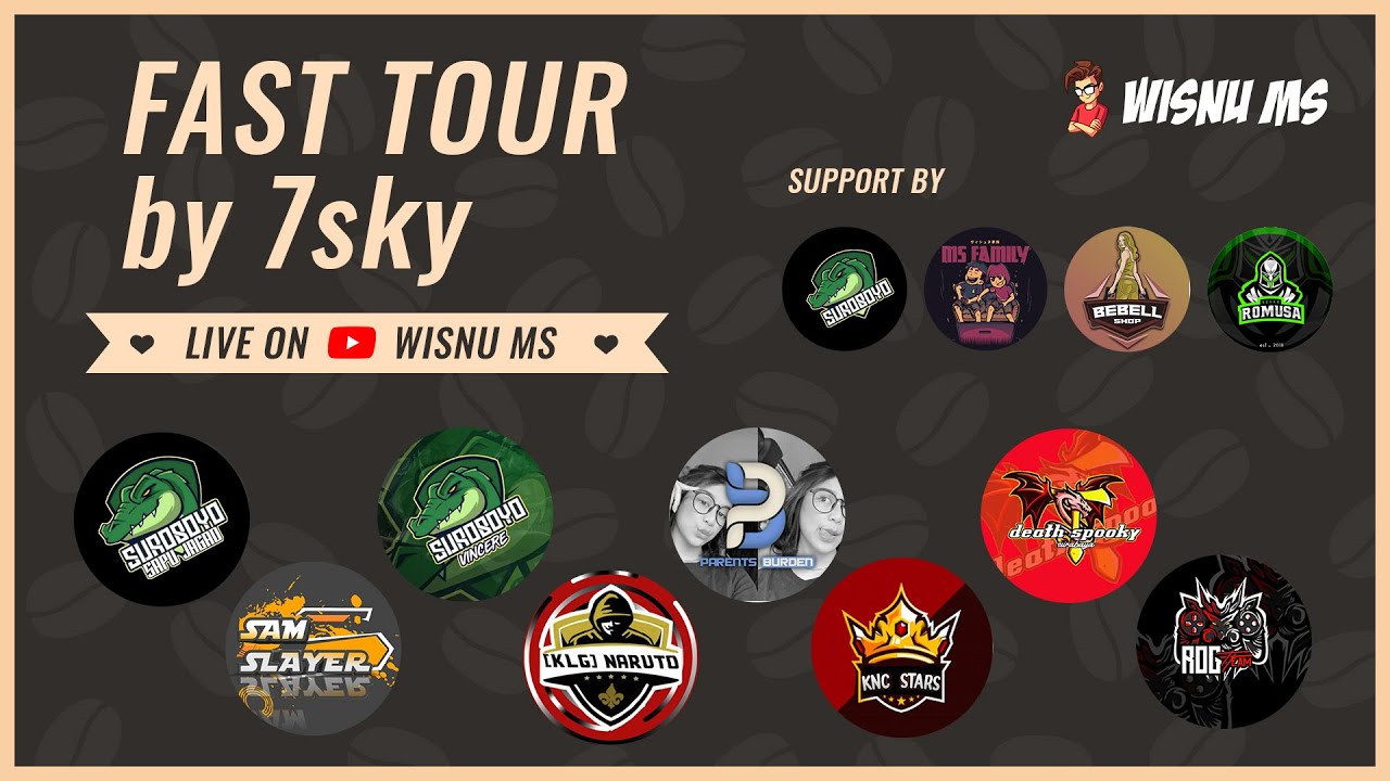 🔴 [LIVE] - FAST TOURNAMENT by 7sky #1 - FREE FIRE BATTLEGROUND - YouTube