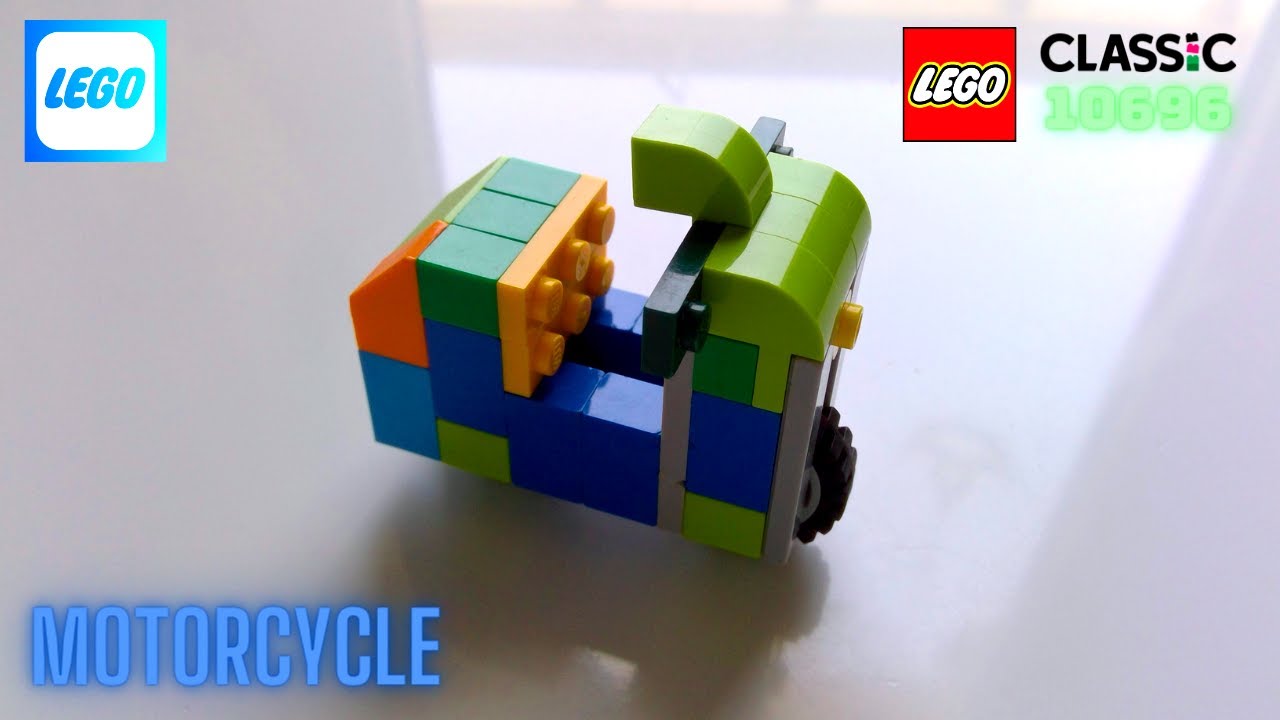 Lego Classic 10696 Motorcycle Building Instructions 213 - YouTube