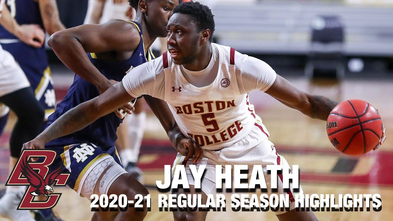 Jay Heath 2020-21 Regular Season Highlights | Boston College Guard ...