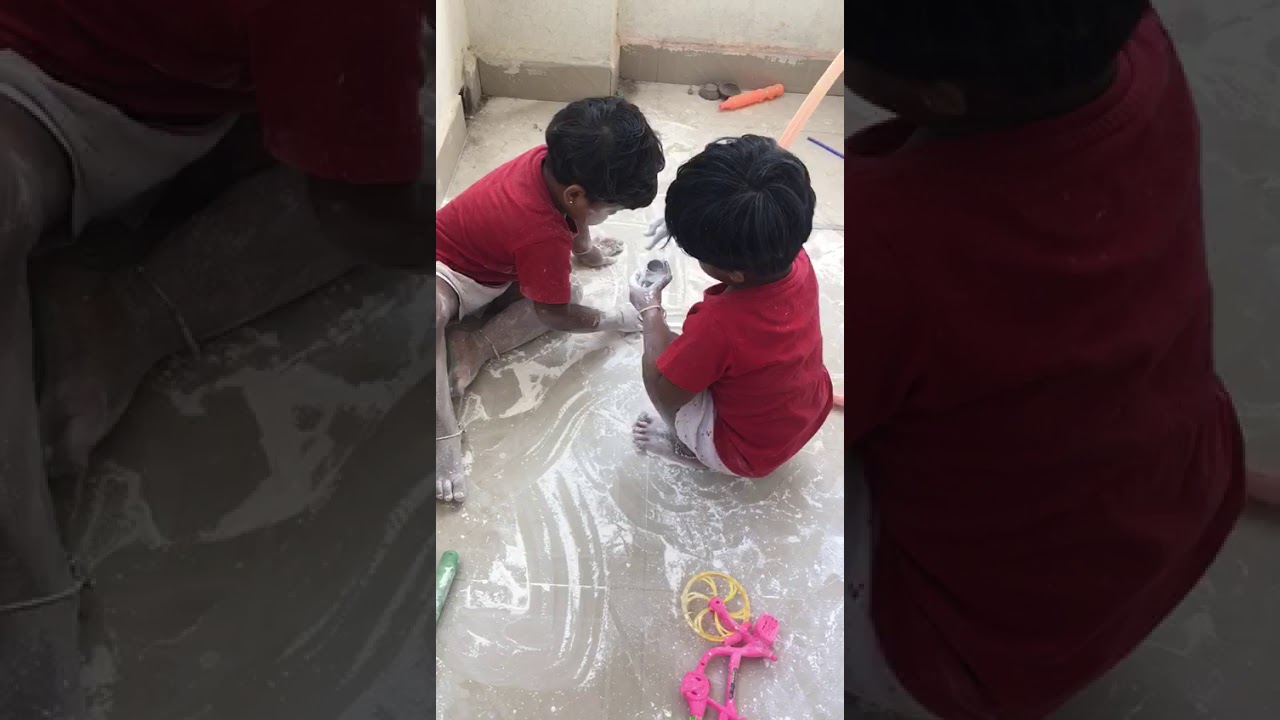 Playing with powder - YouTube