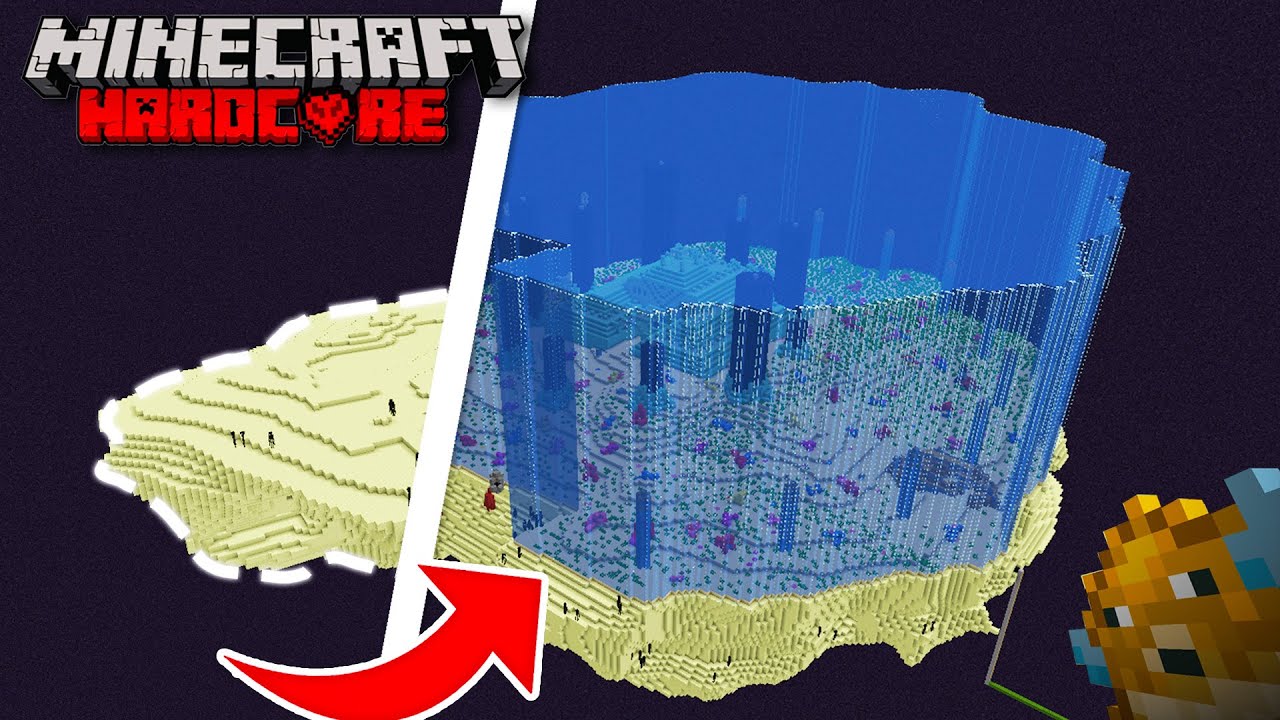 I Transformed the END in Minecraft Hardcore! - YouTube