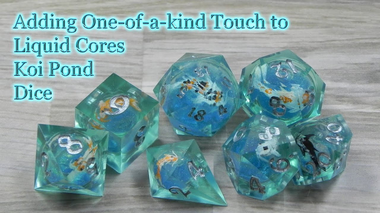 Resin-ating Through Art: Amazing One-of-a-Kind Liquid Core Koi Ponds ...