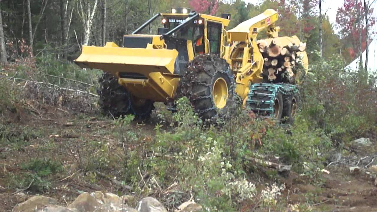 Tigercat 635D - YouTube