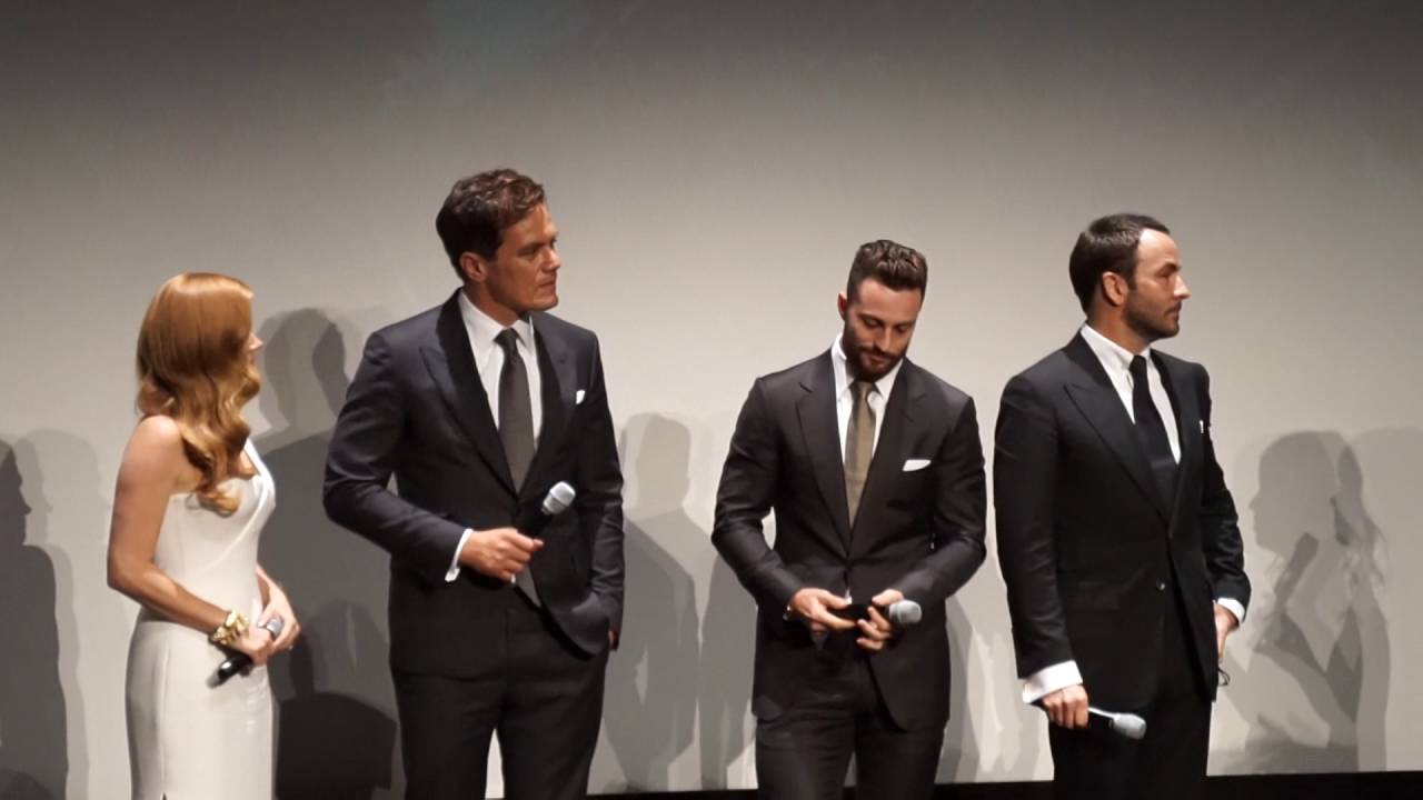 Nocturnal Animals: TIFF 2016, Q&A #1 - Tom Ford's Visual Style - YouTube