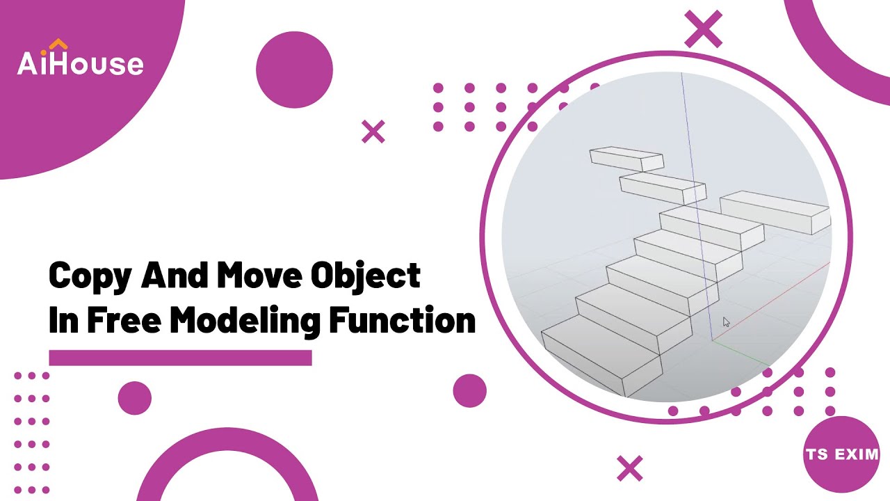 [Free Modeling FAQs] How to Copy and Move Object in Free Modeling ...