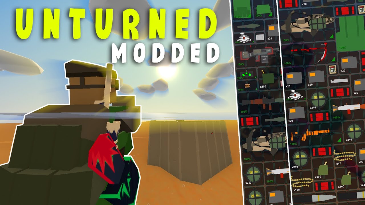 The Best Underwater Modded Base Raid in 5,000 Hours (Unturned) - YouTube