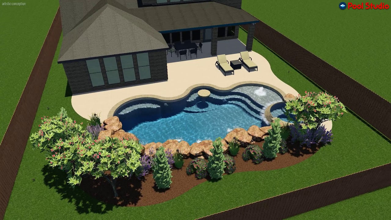 Mason & Shauna Smith Pool Design - YouTube