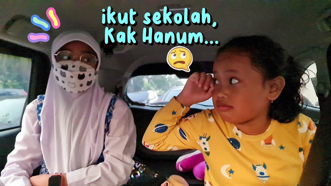 Dia Pengen Ikut Sekolah Kak Hanum! 😁 Akhirnya Hanum Ajak Bocil Nonton ...