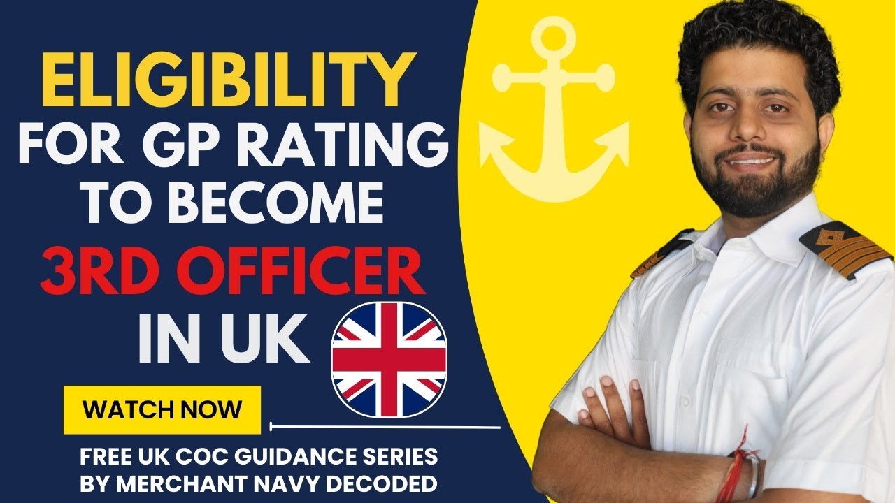 What is the eligibility to become 3rd officer from GP Rating in UK ...