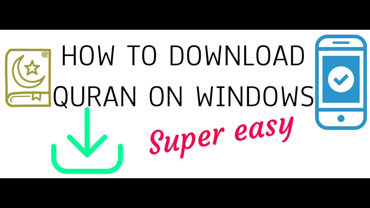 How To Download Quran On Laptop - Quran on the go. - YouTube